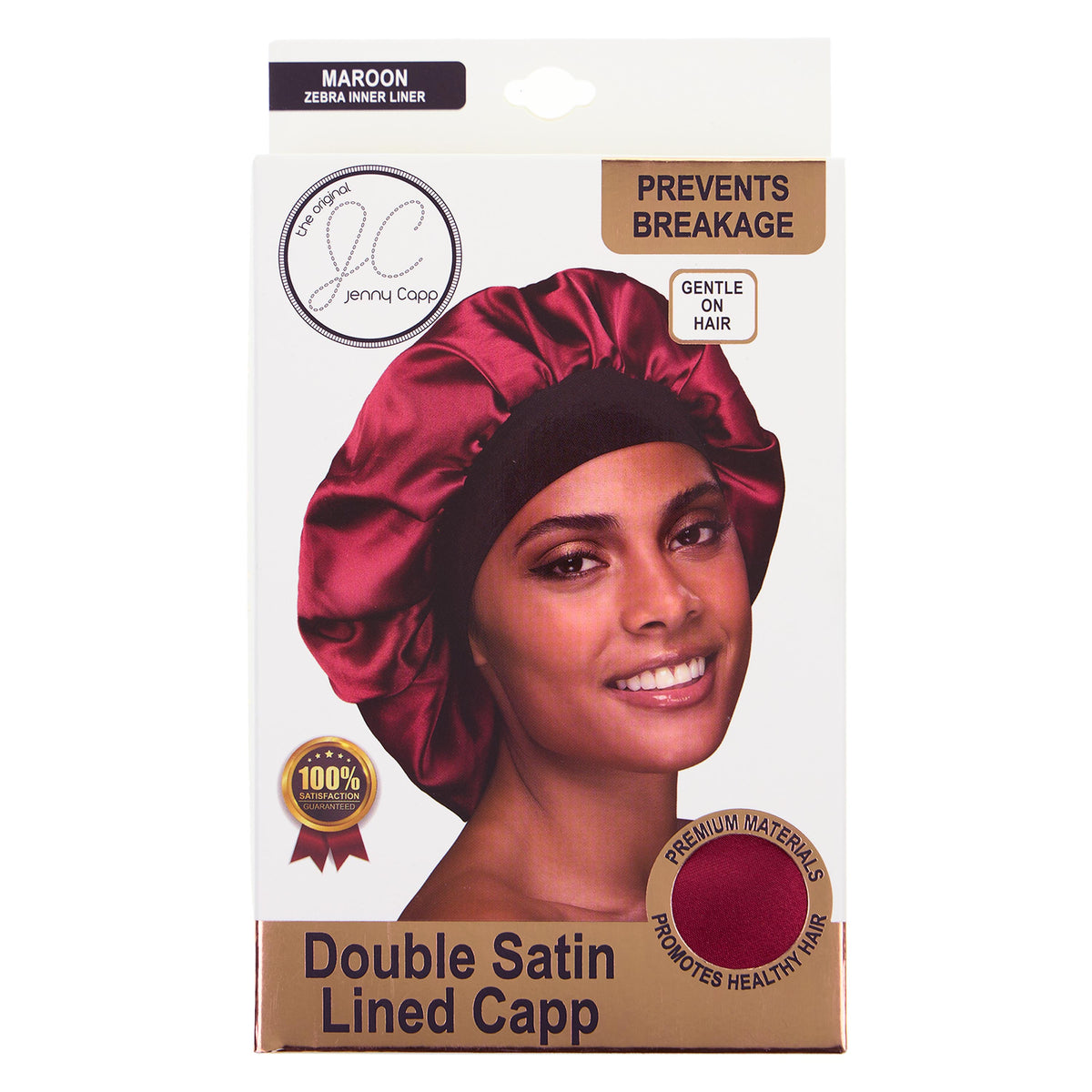DOUBLE SATIN LINED CAPP- RED – Jenny Capp